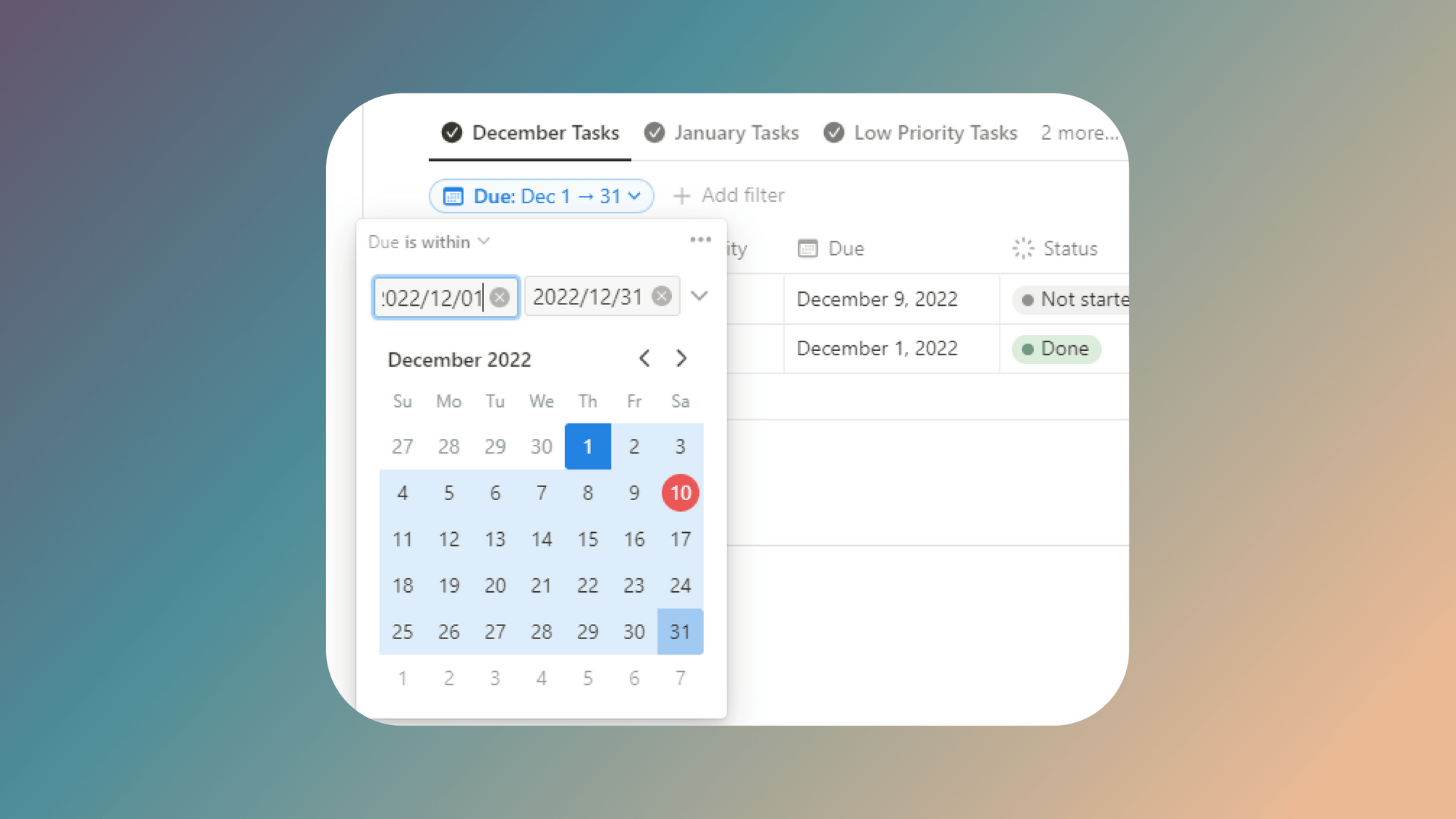 Notion Filter By Date Range: Quick Tutorial (2024)